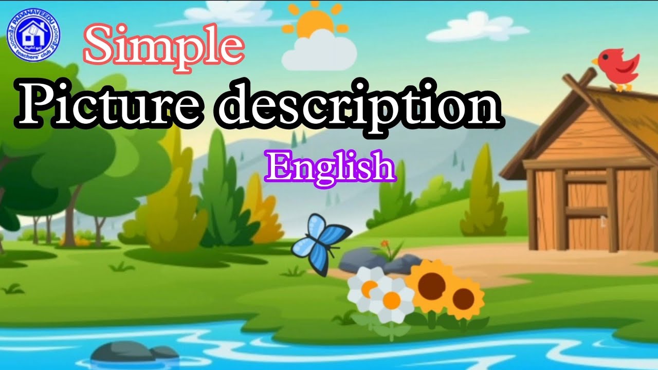 PICTURE DESCRIPTION IN ENGLISH#SIMPLE WORDS#SHEEBA.P - YouTube