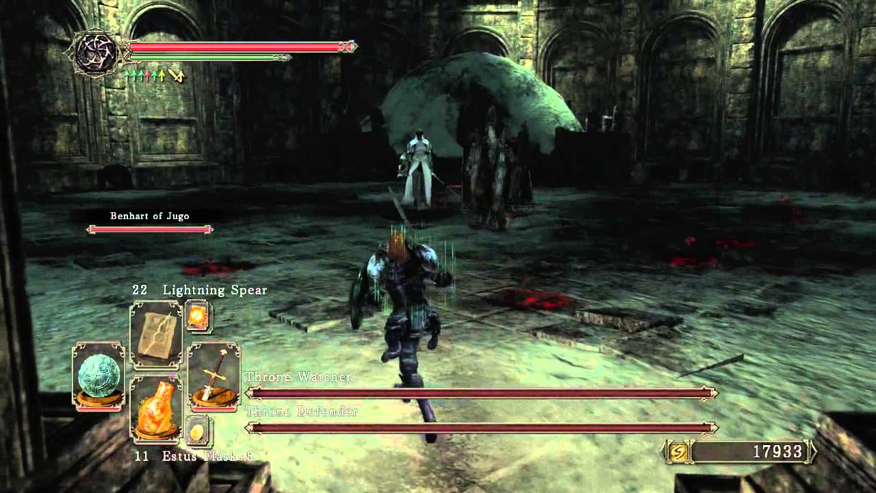 Dark Souls II: Throne Watcher + Throne Defender - YouTube