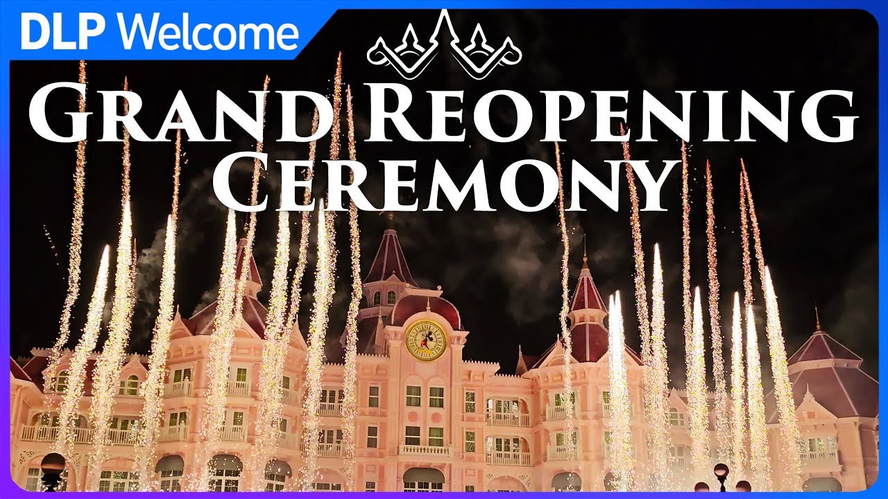 [4K Multi-Angle] Grand Reopening Ceremony Disneyland Hotel - Disneyland ...