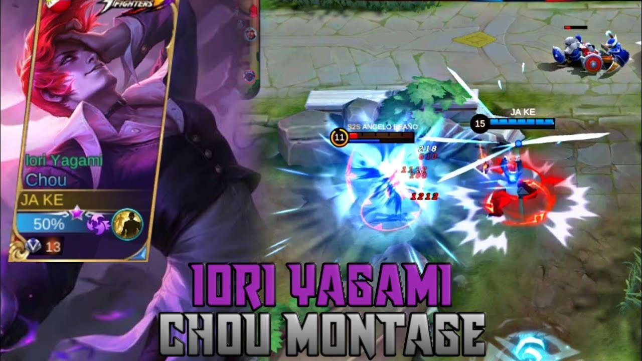 Chou Montage #11 | IORI YAGAMI CHOU | MLBB | - YouTube
