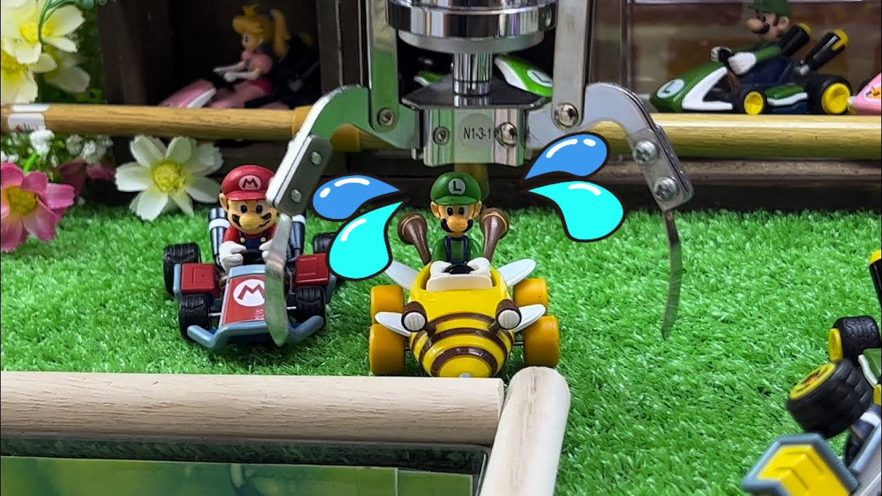 I got 🐝Luigi 【crane game】蜂ルイージゲット UFOキャッチャー - YouTube