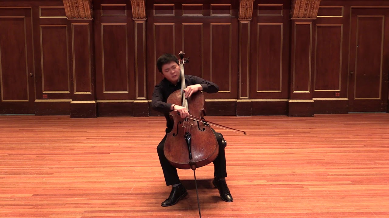 Brannon Cho plays Penderecki: Preludio from Suite for Solo Cello - YouTube