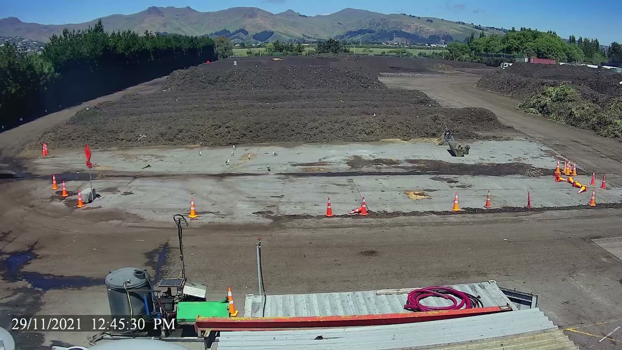 Time-lapse video Organics Processing Plant 4 December 2021 - YouTube
