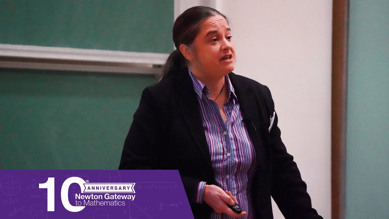 Prof. Julia Gog | Maths vs COVID-19: calling in the cavalry! - YouTube
