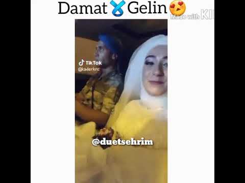 Damat gelin bordo mavi bereliler