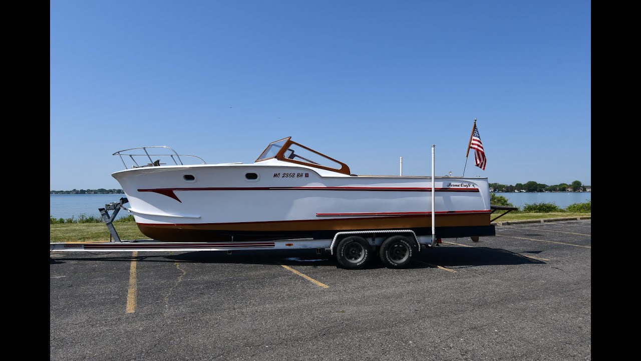 1955 Perma Craft 26; Asking $29,900 - YouTube