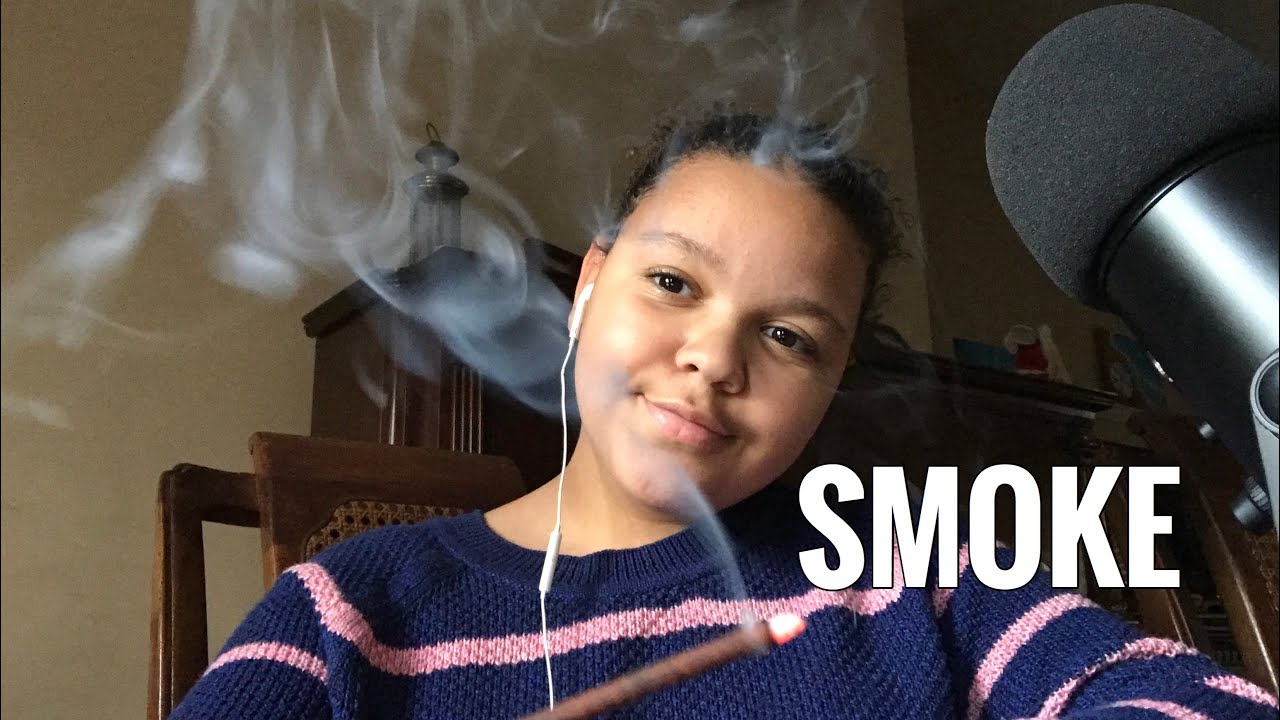ASMR- smoke | movements and more | (from an incense) - YouTube