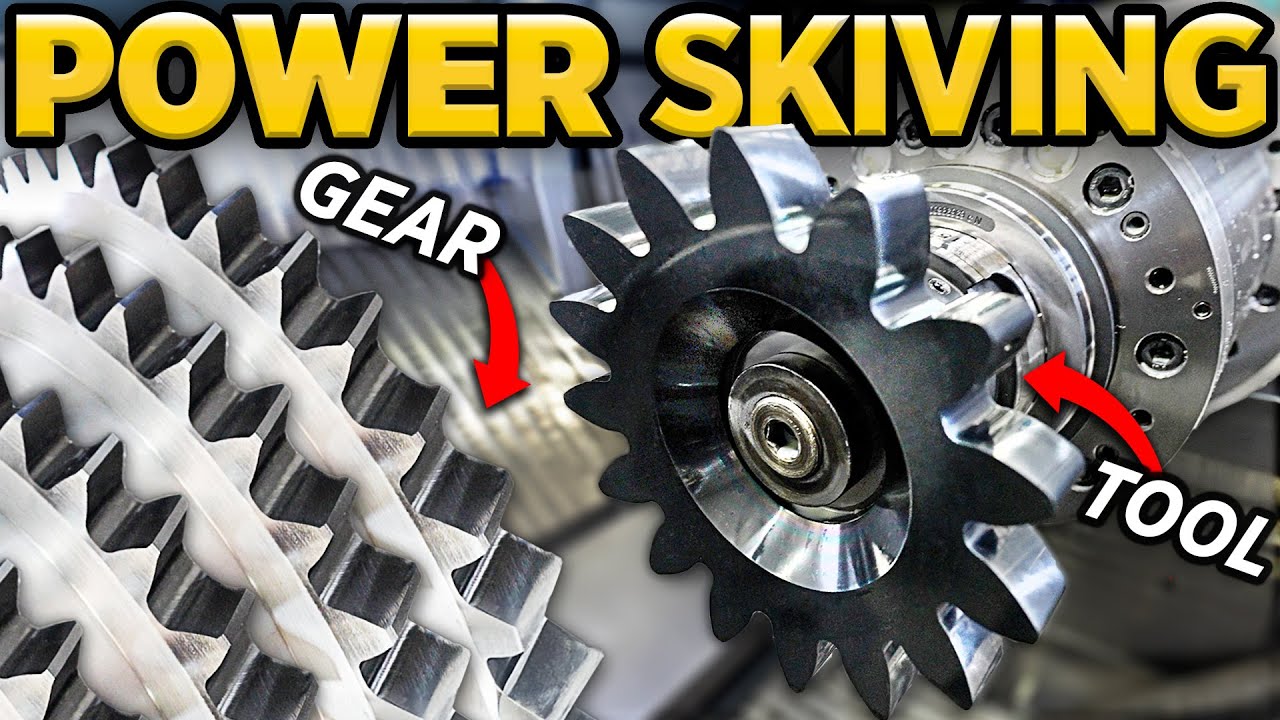 The Hidden Art to Machining Gears | POWER SKIVING - YouTube