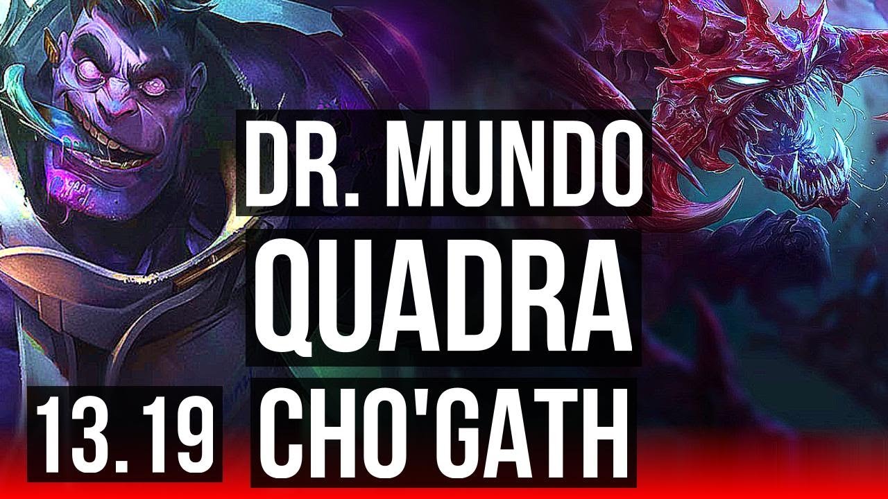 MUNDO vs CHO (TOP) | Quadra, 15/2/8, Legendary | EUW Master | 13.19 ...