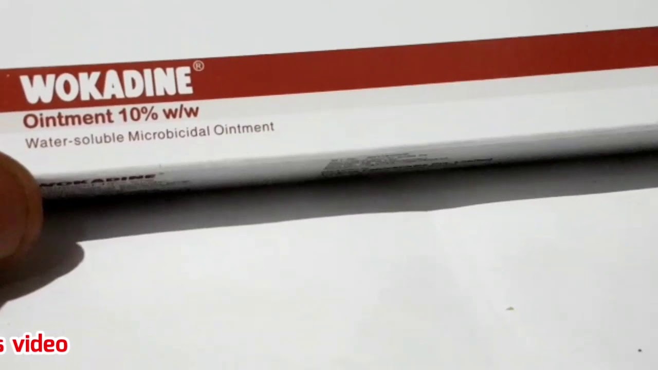 Wokadine antiseptic cream for wounds and infection || Medicine Health ...