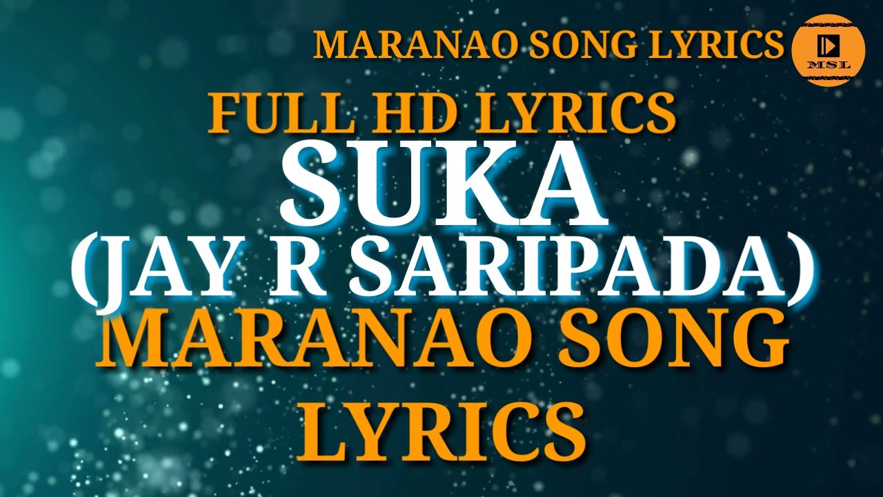 Suka - Jay R Saripada (Cover) | Maranao Song Radio - YouTube Music