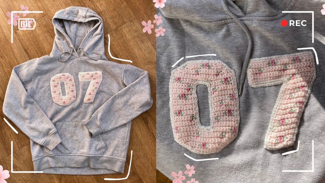 Crochet Patchwork Numbers tutorial (0-9)🌷 - YouTube