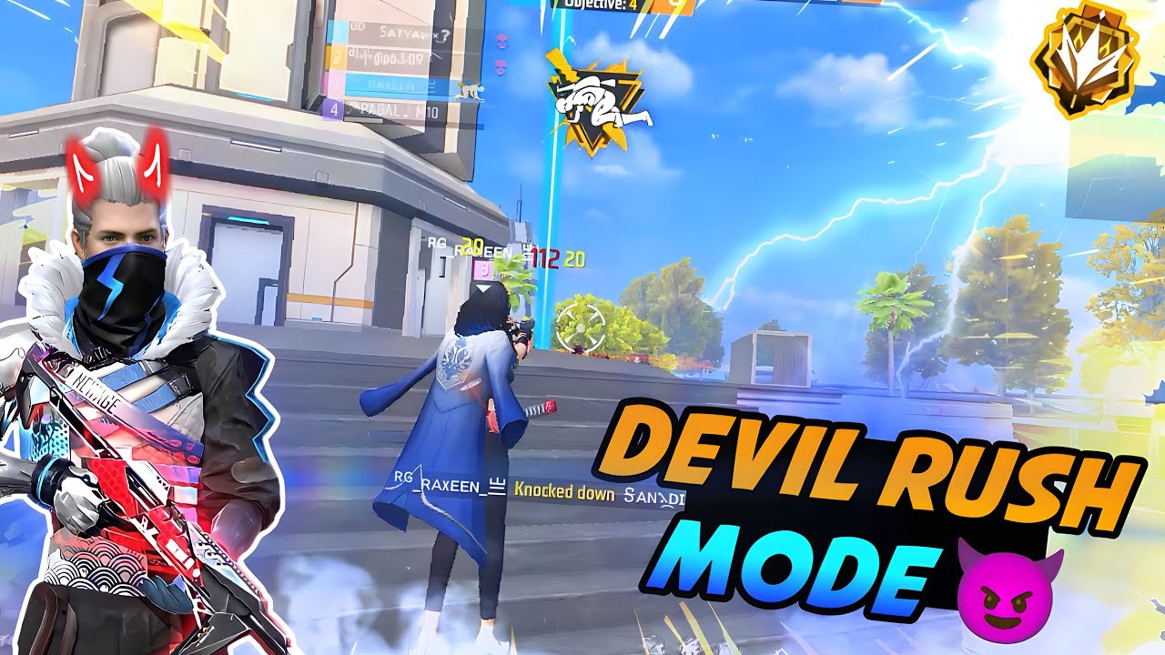 CS Rank Pushing 😈🔥 Devil Rush Mode Bolte ☠️🥵 *Must Watch* | Garena Free ...