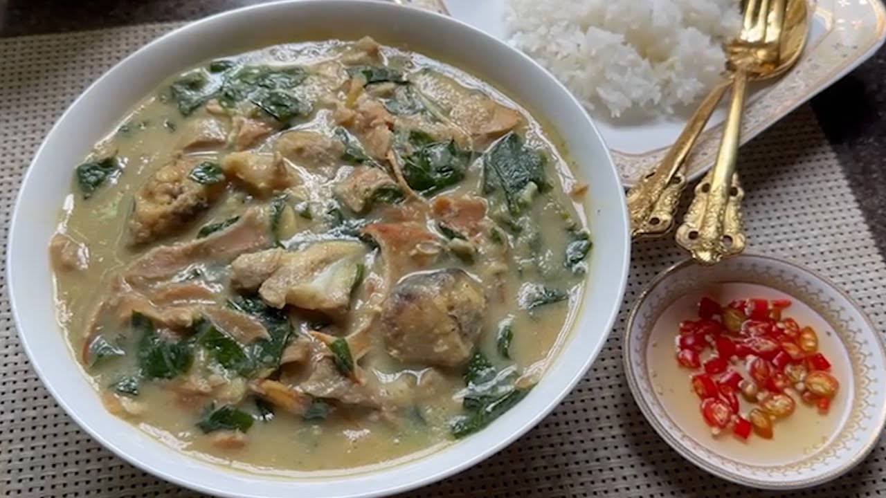 Palm fruit Kokor Soup / Delicious soup Khmer food// សម្លរកកូរ ផ្លែត្នោត ...
