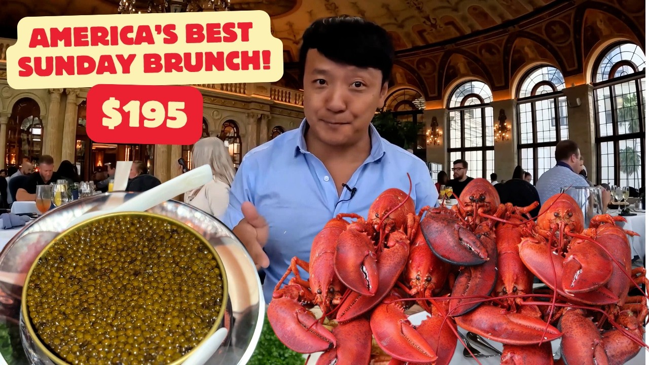 America's BEST Sunday Brunch! $195 All You Can Eat CAVIAR + KING CRAB ...