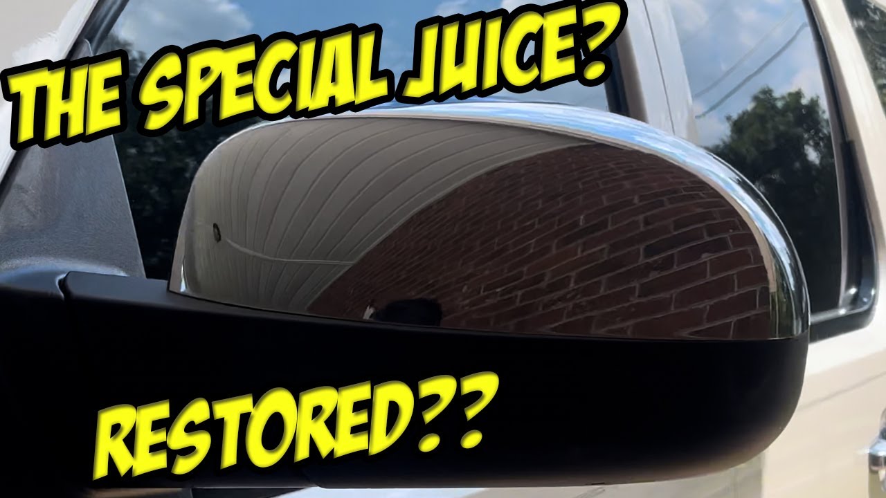 Restoring Chrome Finish On Any Car! - YouTube