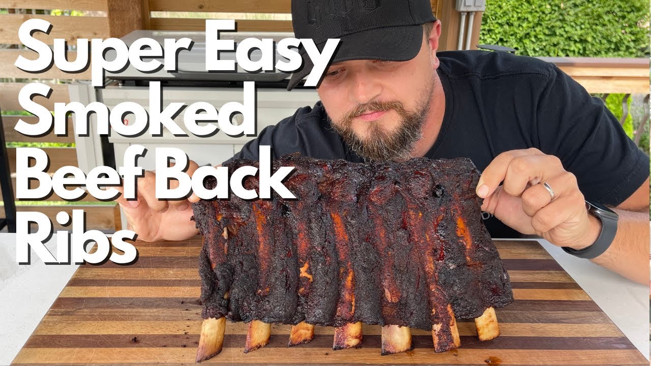 How to Smoke Beef Back Ribs on the Big Green Egg - YouTube