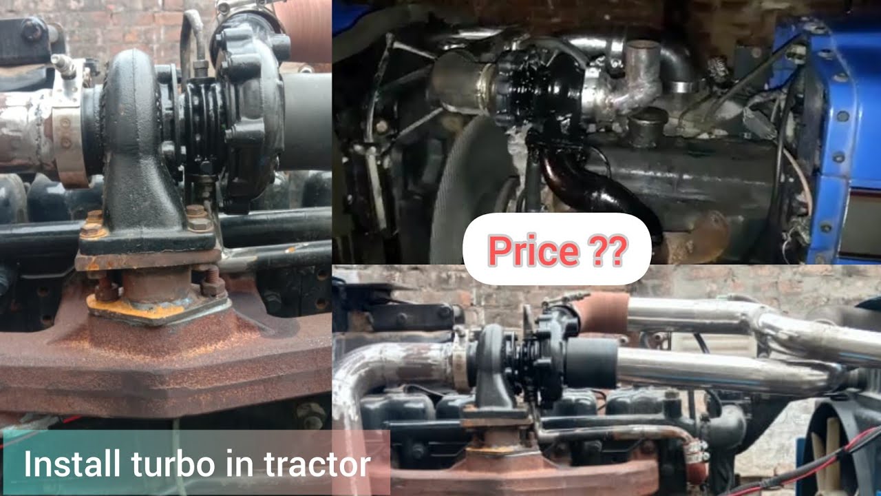 tractor turbo fitting / how to install turbo in tractor / install turbo ...