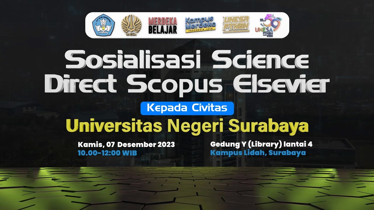 Sosialisasi Science Direct Scopus Elsevier - YouTube