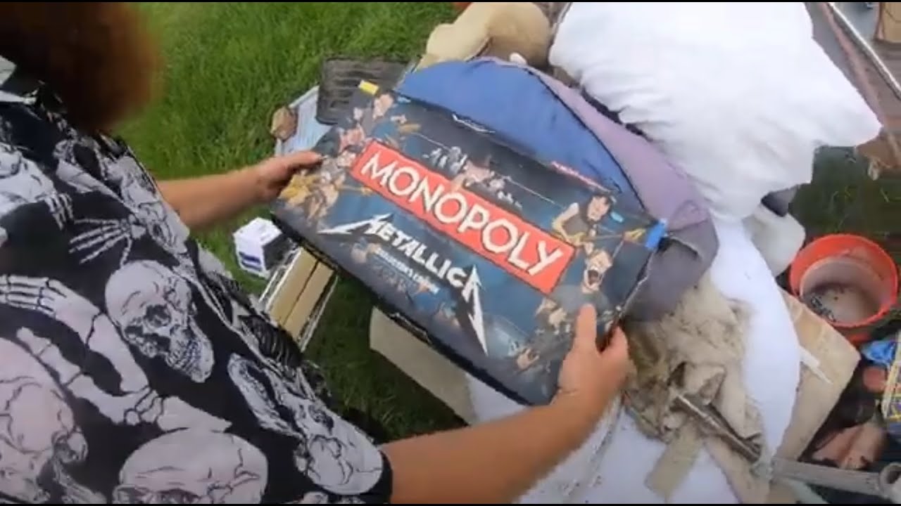 NO 3 WOW CURBSIDE TRASH PICKING VINTAGE BARBIES AND METALLICA MONOPOLY ...