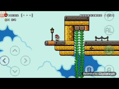 Jugando super mario maker world engine - YouTube