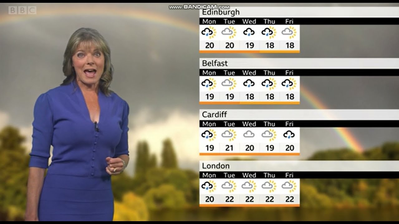 Louise Lear - BBC Weather - (06/08/2021) - HD [60 FPS] - YouTube