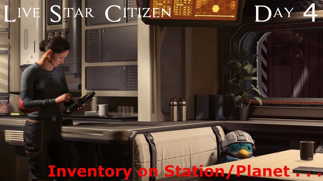 Star Citizen - Live 4- Inventory on Station / Planet . . ! - YouTube