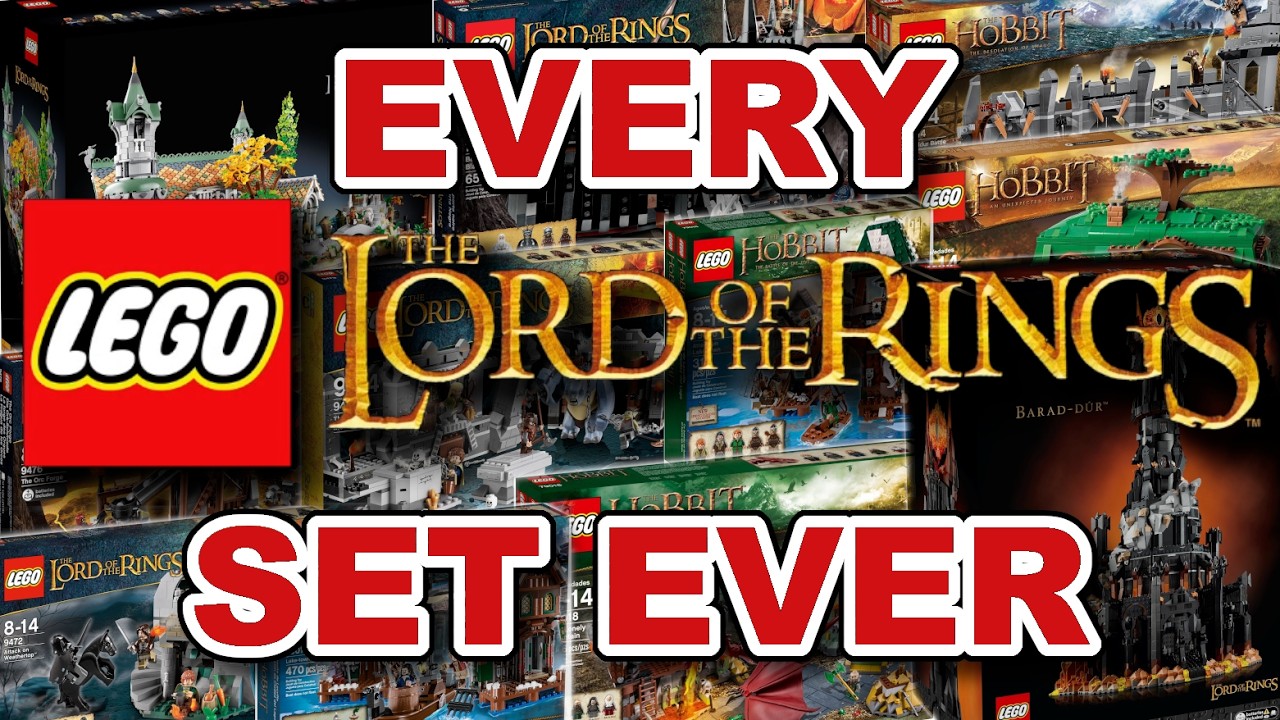 Every SINGLE Lego Lord of the Rings and Hobbit Set EVER MADE [2012-2014 ...