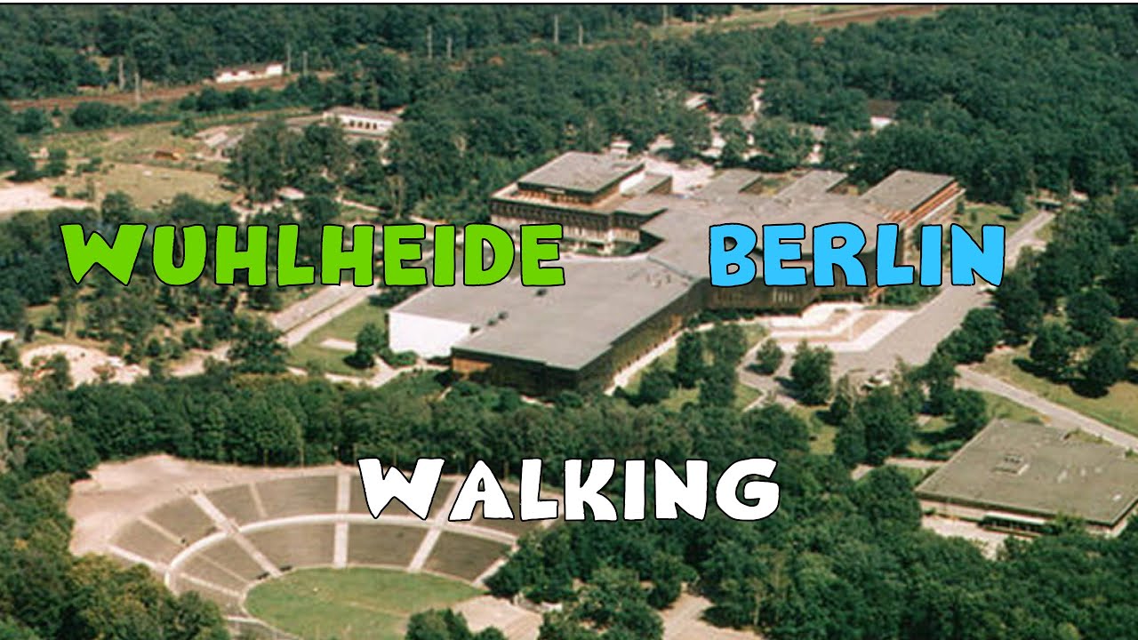 Walking tour in Wuhlheide park in Berlin Germany 4K ASMR - YouTube