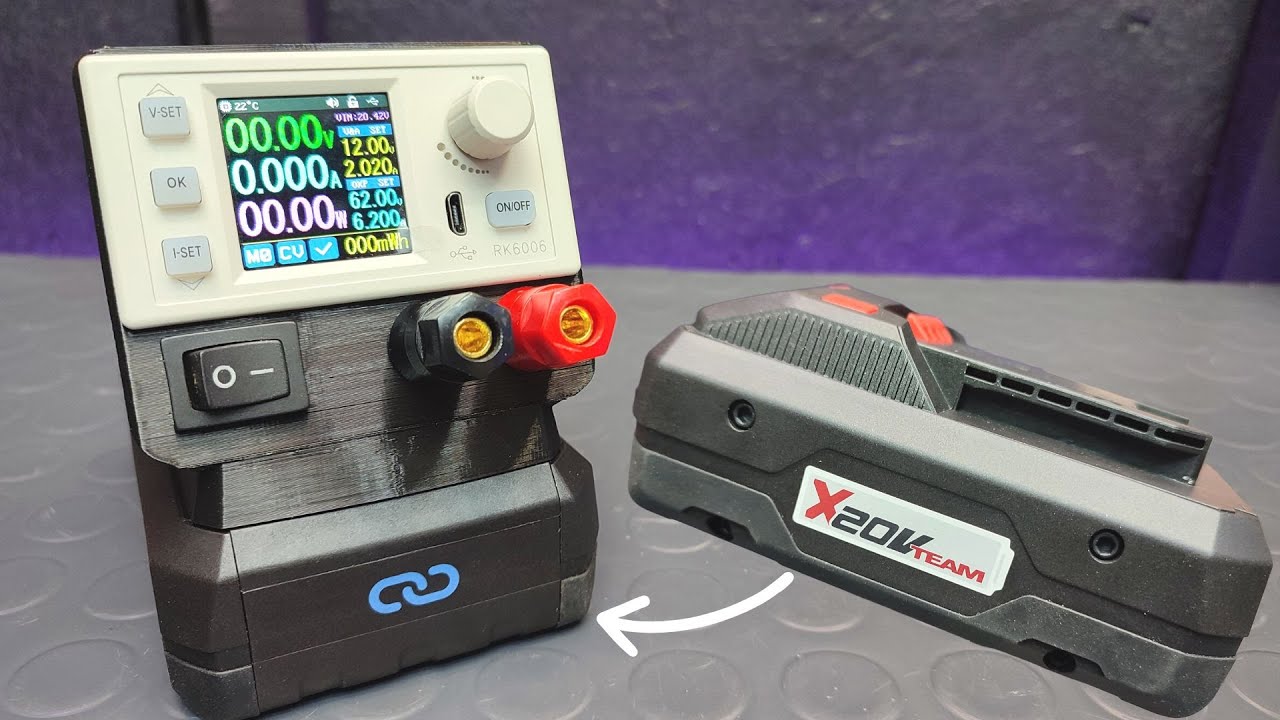 PARKSIDE Portable Power Station with X20 battery - YouTube