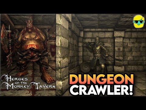 Heroes of the Monkey Tavern | Retro Dungeon Crawler! - YouTube