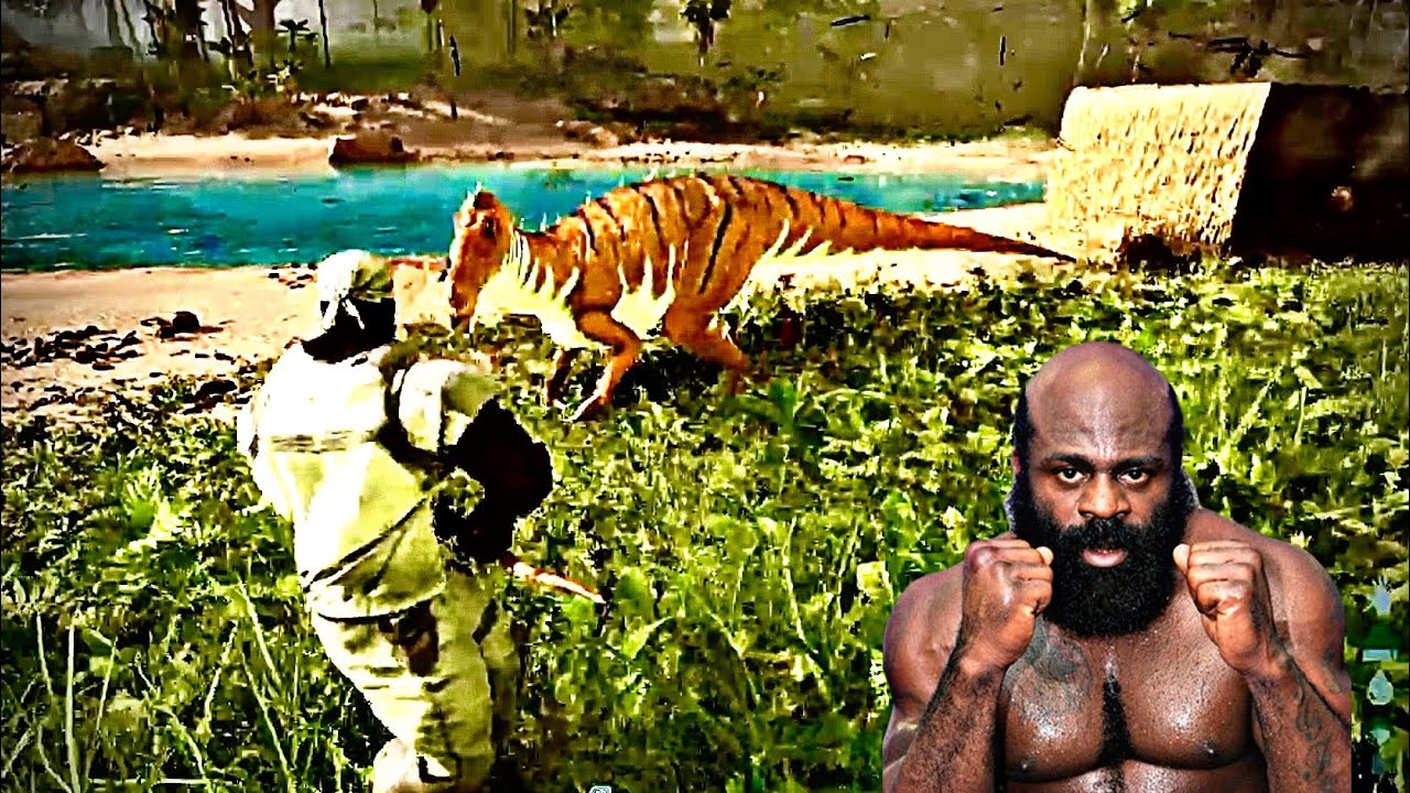 I created kimbo slice & ARK Survival Ascended new beginning - YouTube