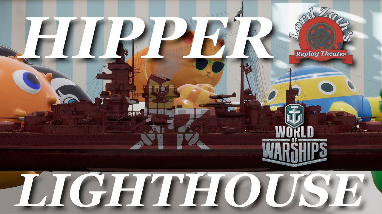 Lighthouse - Hipper Tier 8 German CA Atlantic North Spawn World of ...