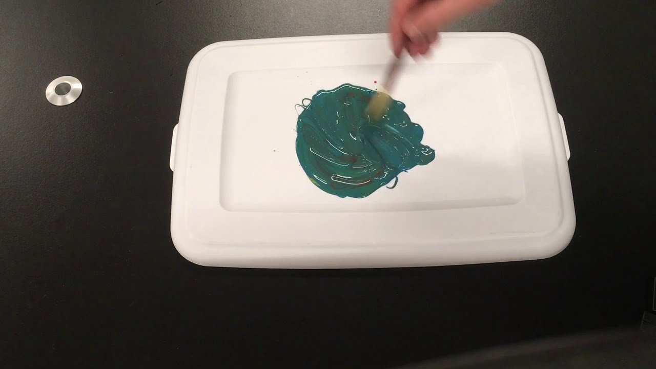 Subtractive Color Mixing (paint) - YouTube