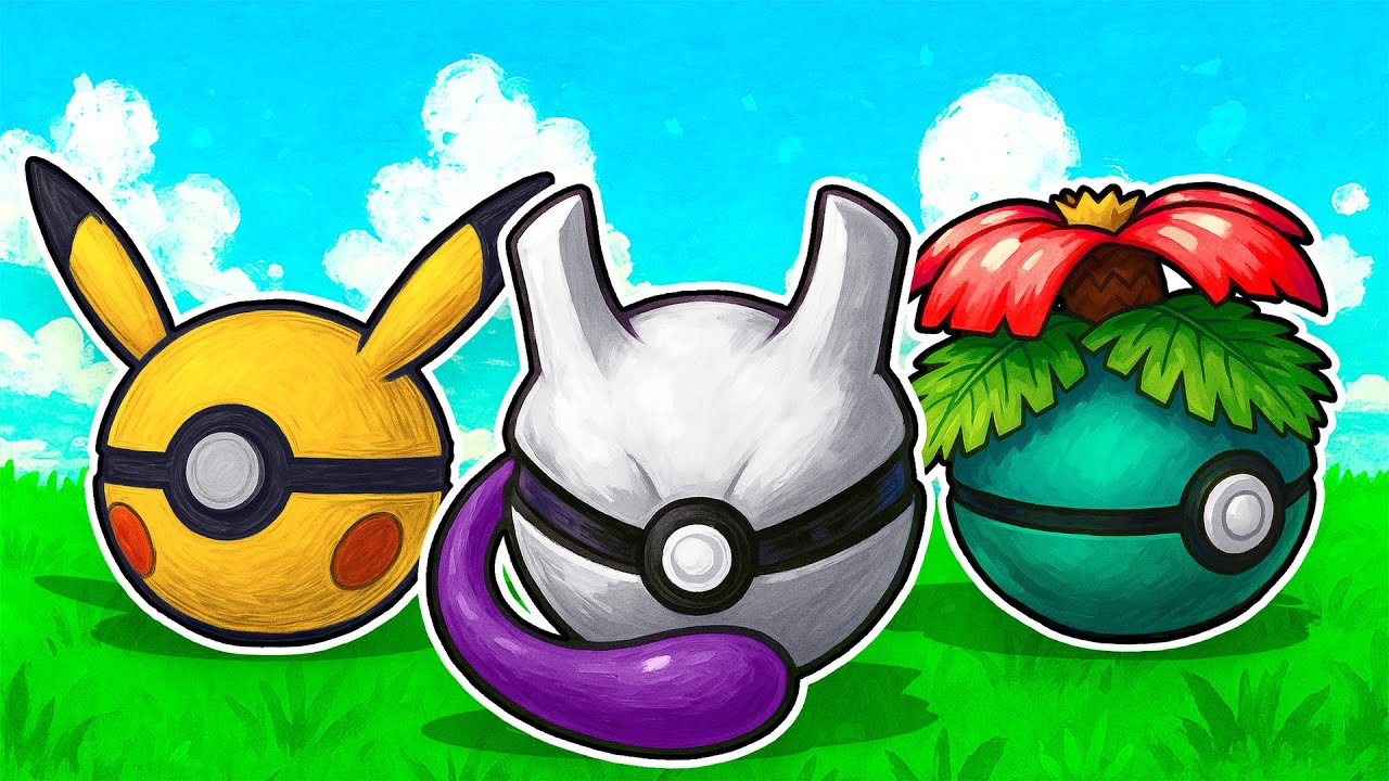 Choose Your Starter Pokemon By Its POKEBALL! - YouTube