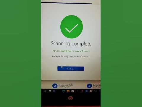 scan your computer with the free online scanning program called watch ...