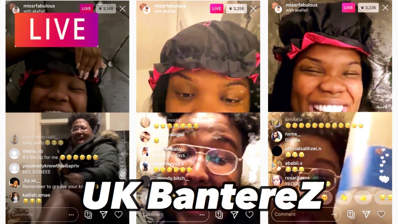 MISSRFABULOUS and Akafi Ali on live. “Are You SARIIOUSS” - YouTube