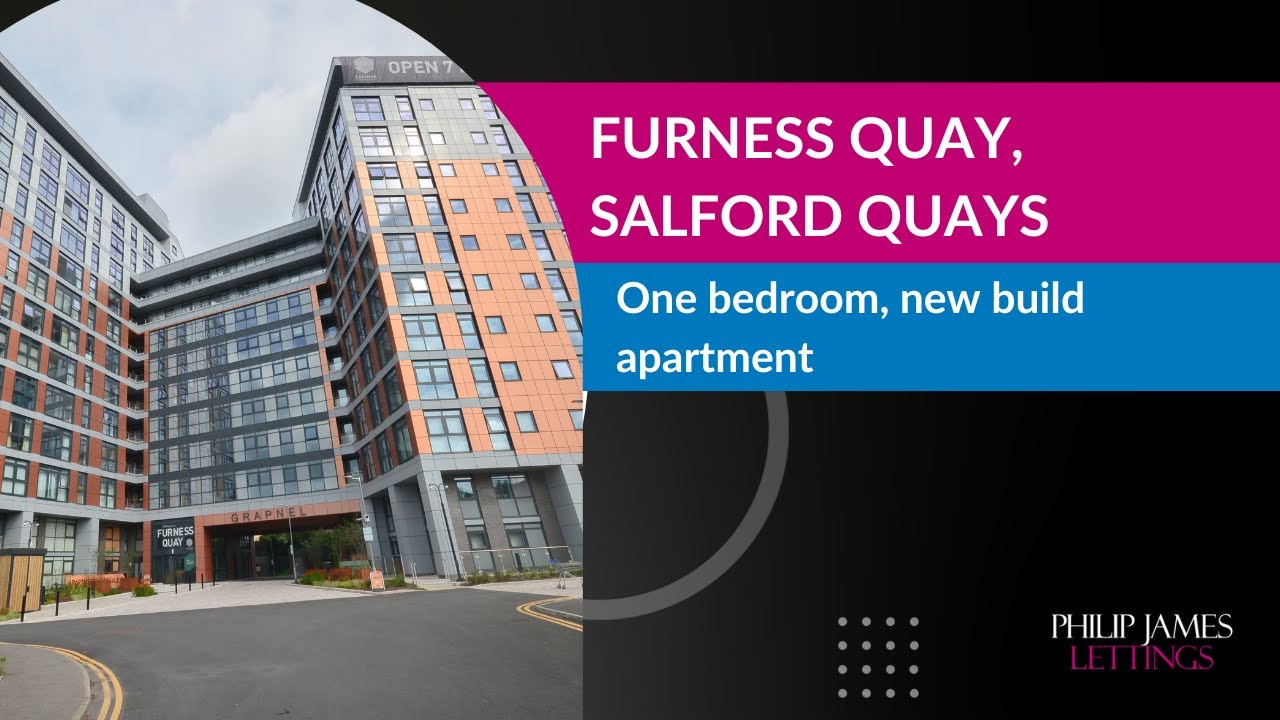 TO LET- Furness Quay, Salford Quays - YouTube