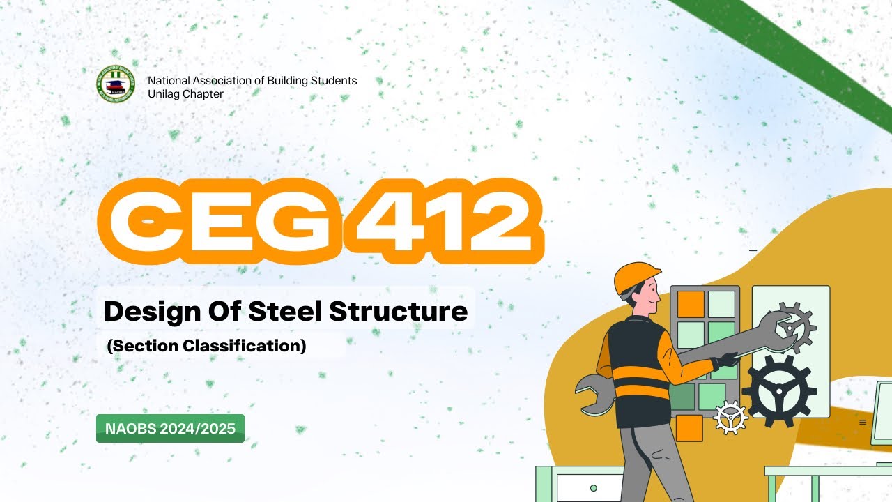 CEG 412 DESIGN OF COMPRESSION MEMBERS PART 1 - YouTube