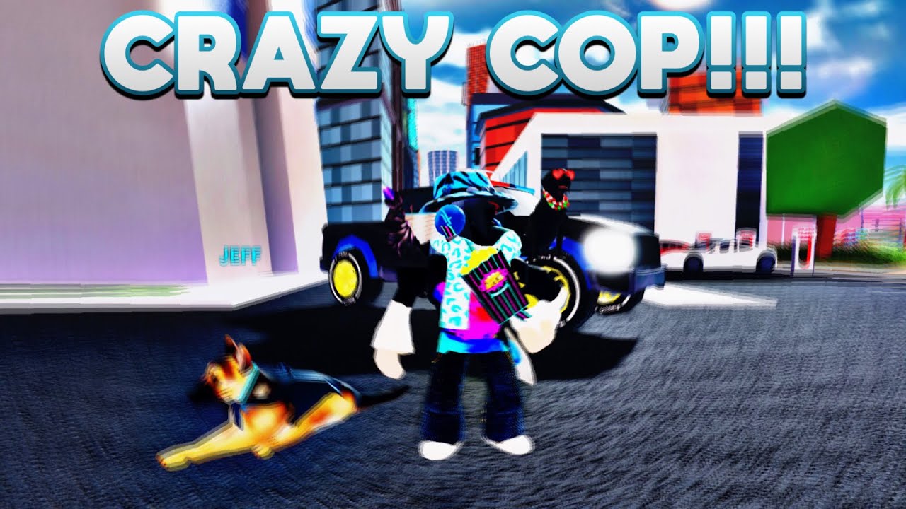 Playing Roblox Jailbreak as a Crazy Cop Part II!!!! ;D - YouTube