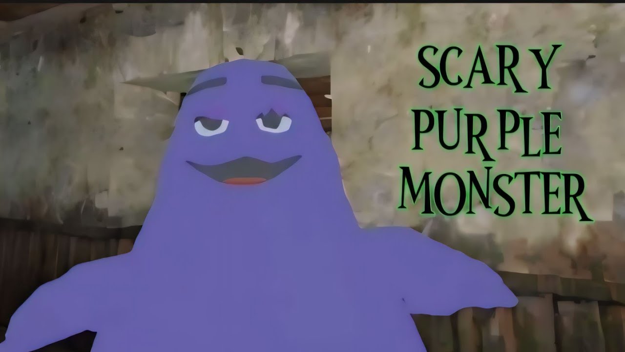 Scary Purple Monster gameplay in 2024. new Android horror game ...
