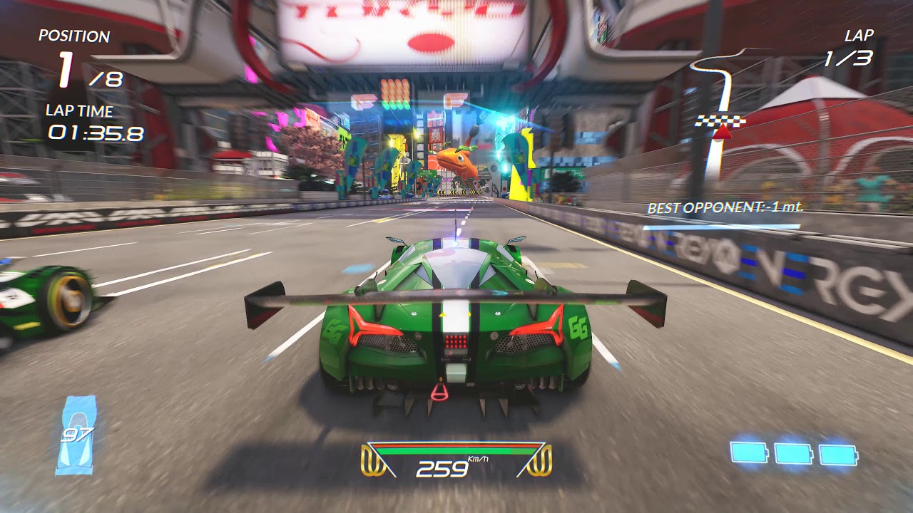 Xenon Racer - Nebular GT on Tokyo: Downtown Circuit Race Gameplay (4k ...