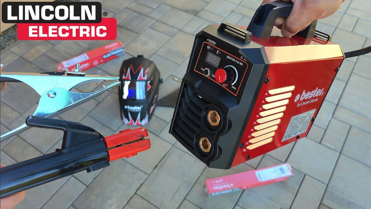 Bester od Lincoln Electric. Zváračka na elektrody pre domáceho majstra ...