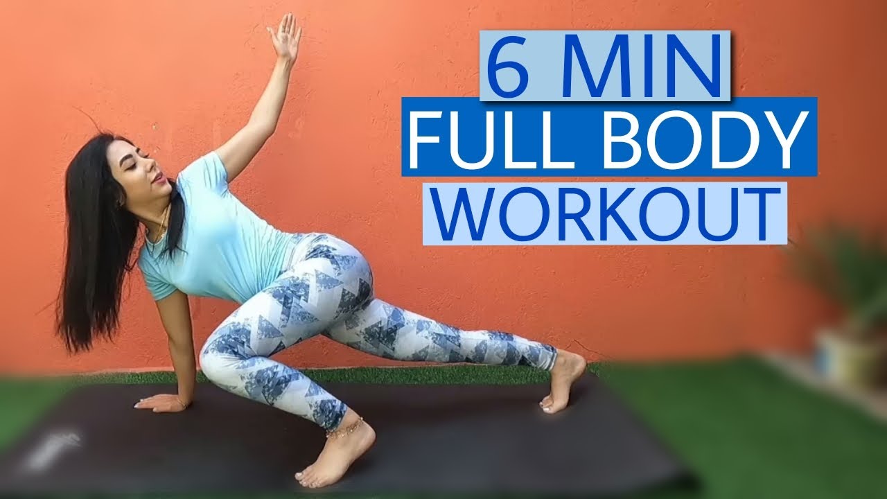 Full Body Workout 7 Min Killer Total Body Workout No Weights + Ab ...