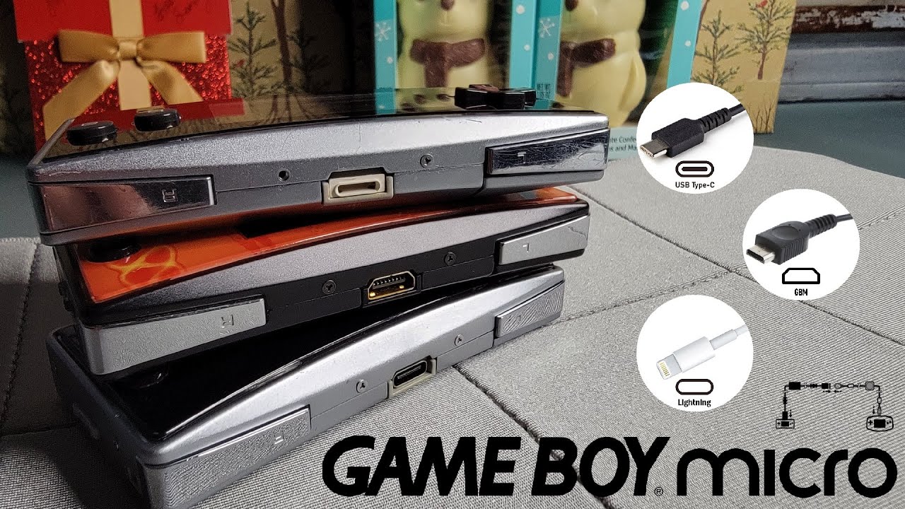 Game Boy Micro: Overview - An in Depth Look at my GBM, Lightning, and ...