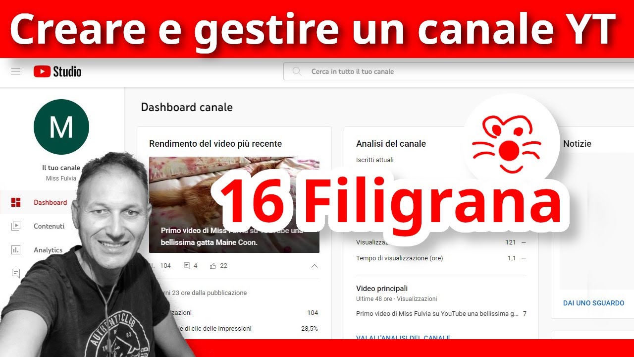 16 Come creare la filigrana del Canale YouTube | AssMaggiolina ...