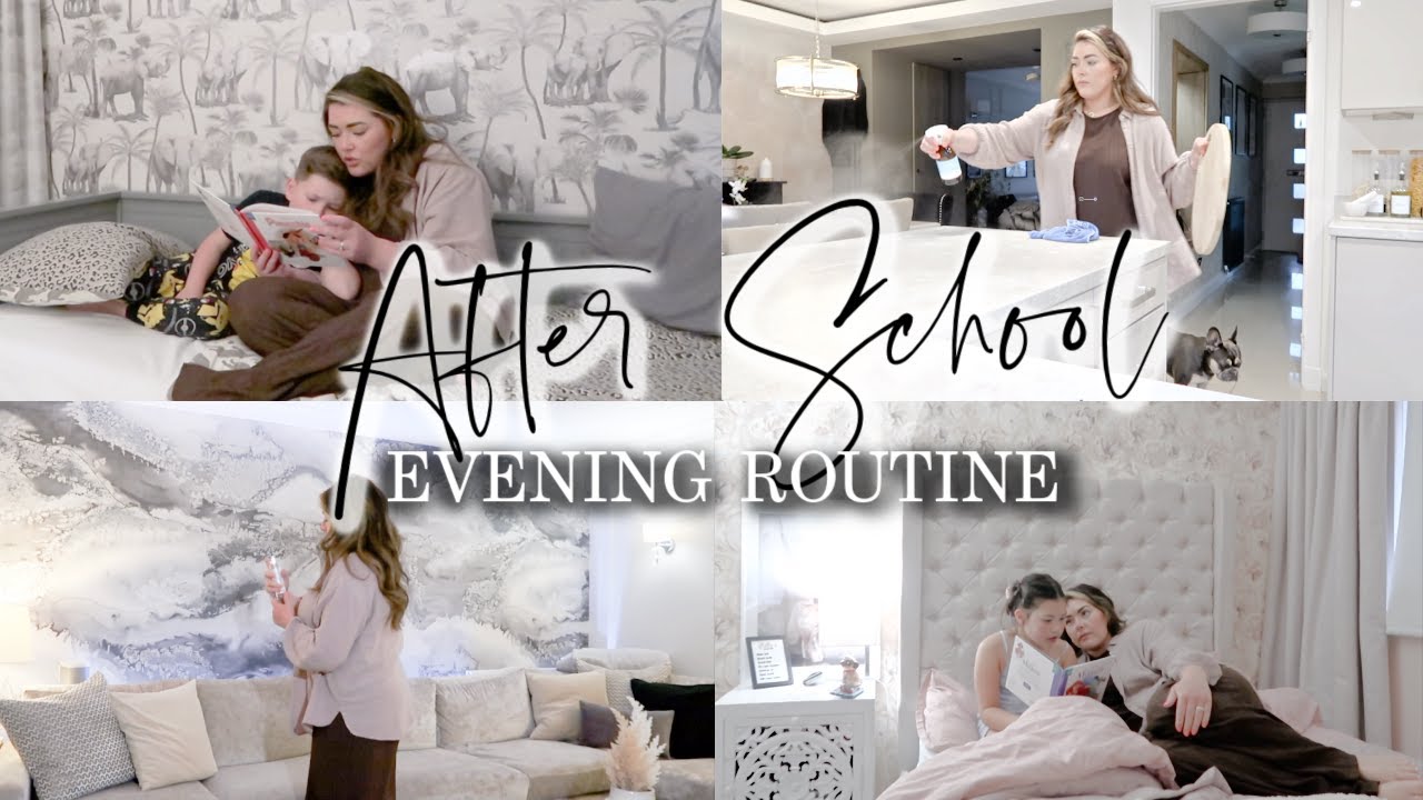 AFTER SCHOOL EVENING ROUTINE AS A MUM OF 2 🫶🏼 | Clubs, Cleaning Routine ...