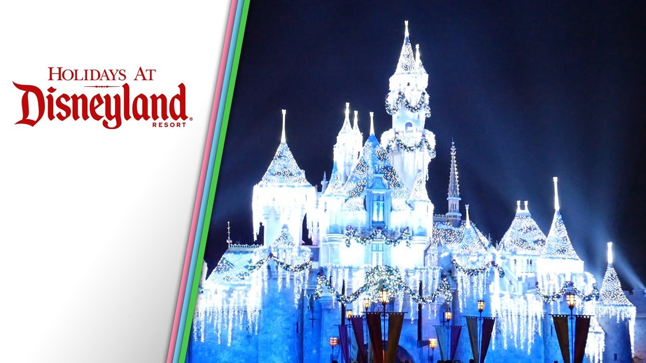 Disneyland Christmas Fireworks Show! | Believe in Holiday Magic ...