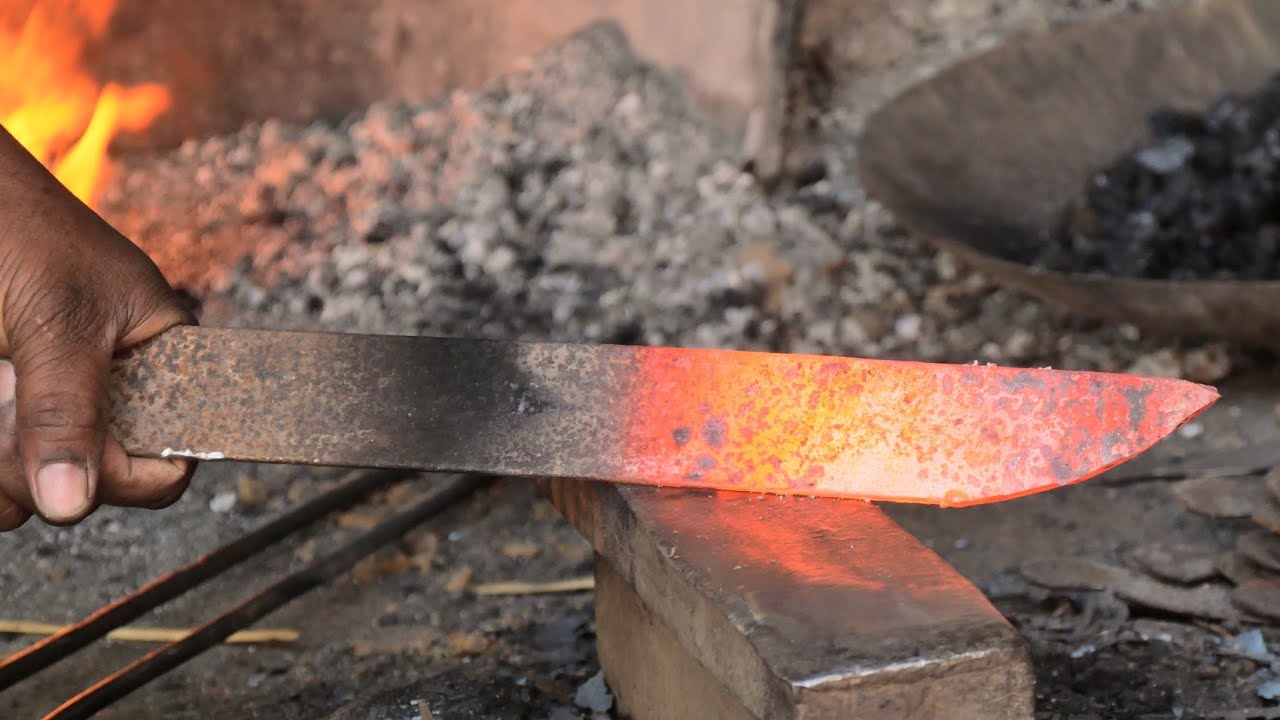 Blacksmith - How to make a Desi Sword - YouTube
