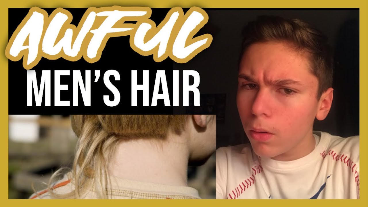 7 WORST Men’s Hairstyles EVER - YouTube